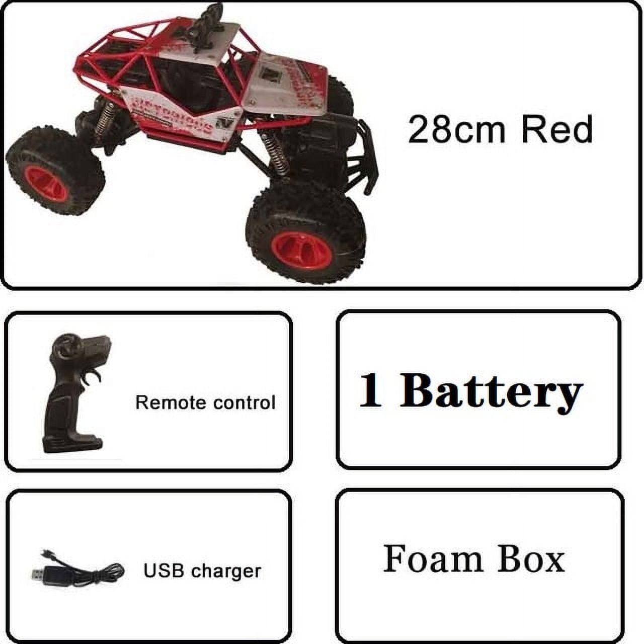 4wd 1:12 / 1:16 rc car with led lights 2.4g radio remote control cars ...