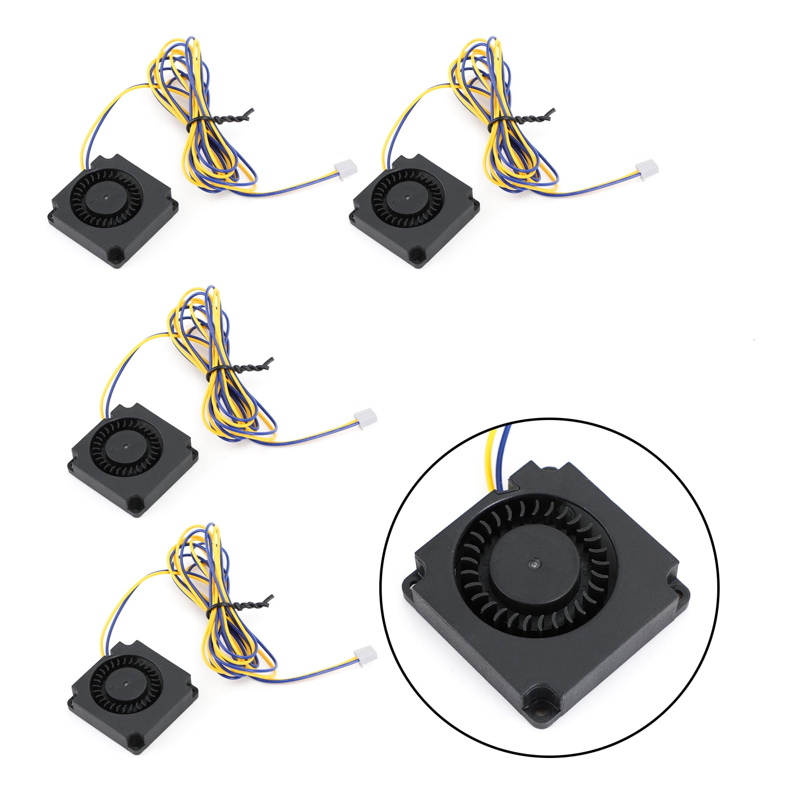 4x 3D Printer Cool Radial Turbo Blower Fan 24V 4010 40MM For ENDER 3 CR ...