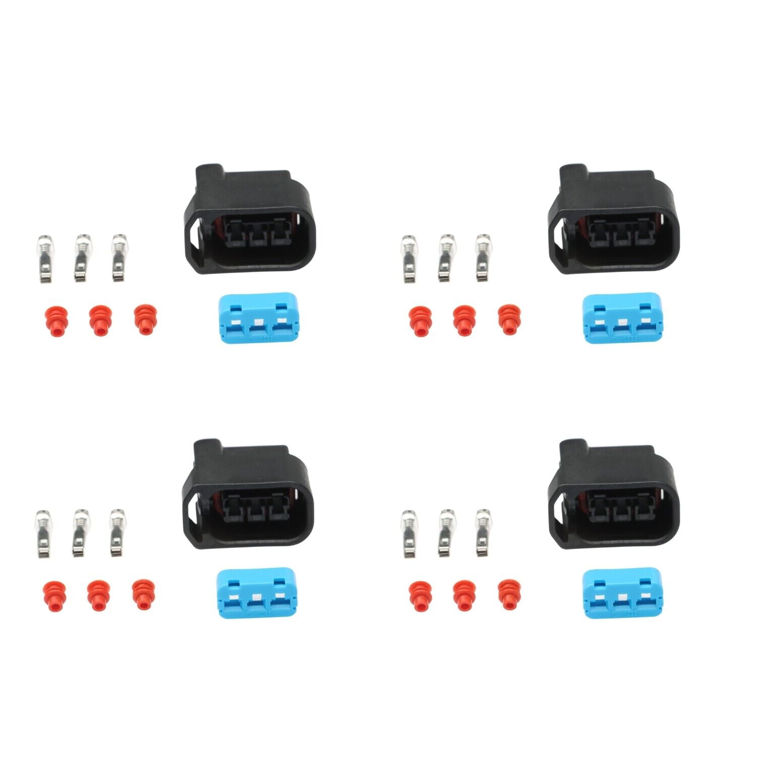 4x 3Pin Ignition Coil Pack Connector Plug for 00-09 Honda Accord S2000 ...