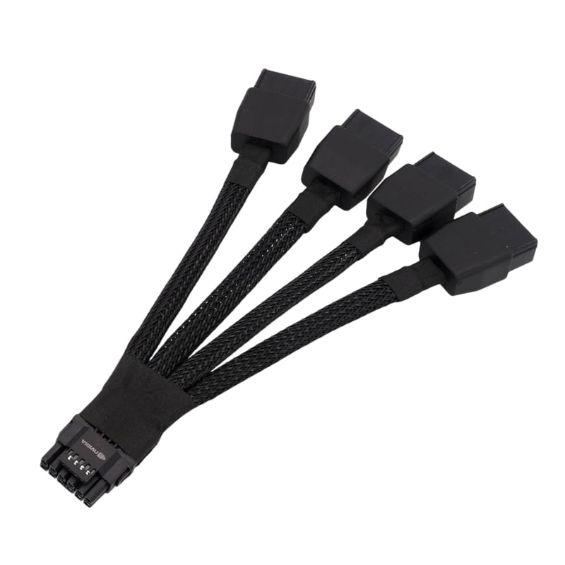 4x 8Pin To 16Pin GPU Power Adapter Cable 600W 12VHPWR Connector For ...