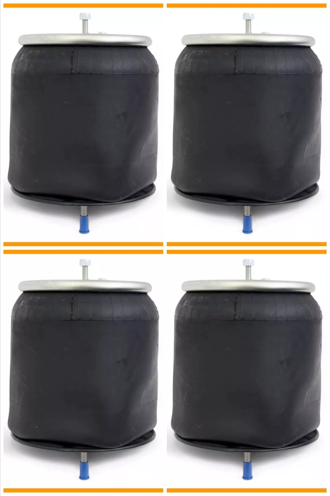 4x Air Spring Bags for Volvo VNL Trucks Rep: 21132005, 1R12-654, W01 ...