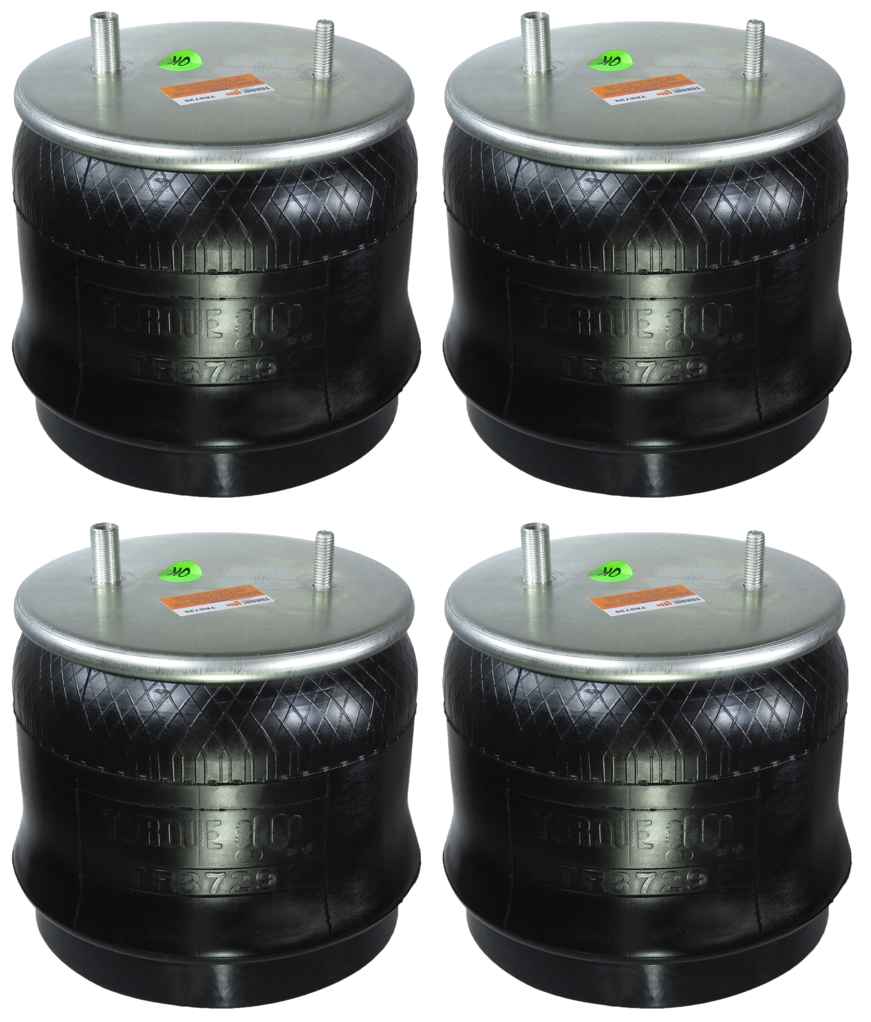 4x Air Spring Trailer Bags Replace W01-358-8729 1R13-130 10 10.5AV-12 P ...