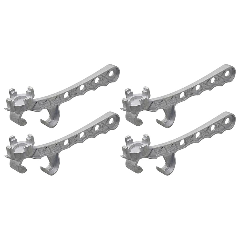 4x Aluminum Drum Wrench,Metal Bucket Opener 5 Gallon, for Opening 10-55 ...