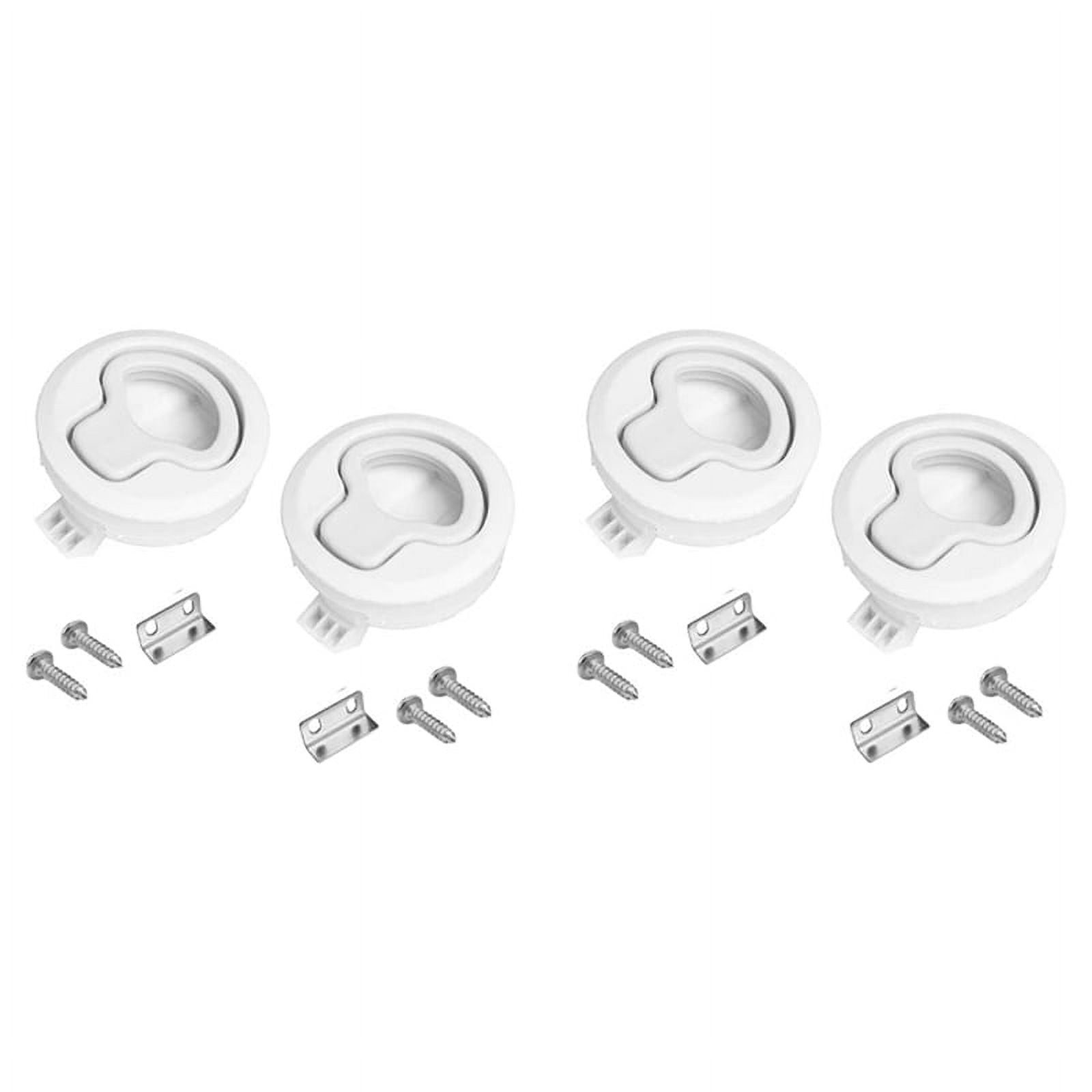 4x Boat Latch Latch Pull Latch Round Pull Latch Marine Hatch Latch for ...