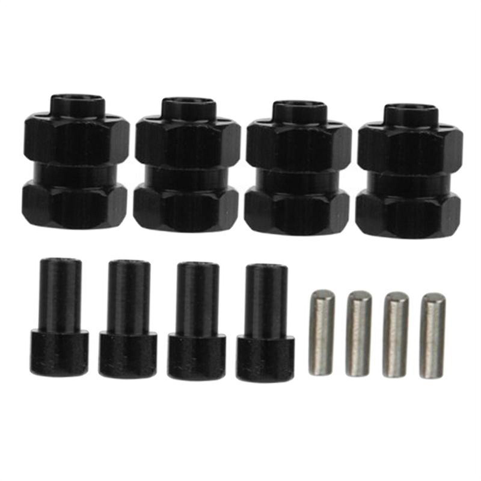 4x Brass Extended Hex Wheel Hubs Combiner Replacements for Axial Scx24 ...