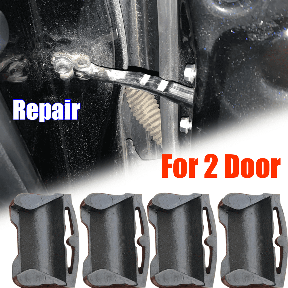 4x Car Door Check Strap Repair Kit Front Door Stopper Damping Clip For ...