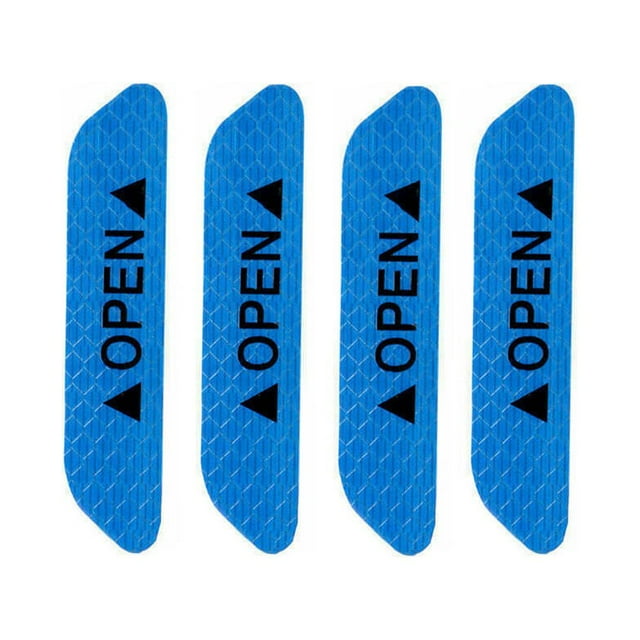 4x Car Door Open Sticker Reflective Tape Safety Warning Decal - Walmart.com