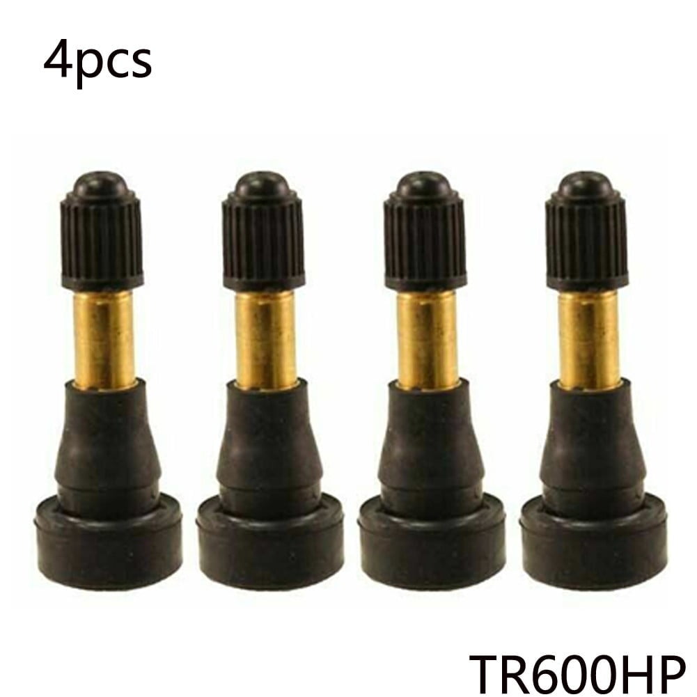 4x Car Truck TR600HP High Pressure Snap-in Brass Tubeless Tire Valve ...