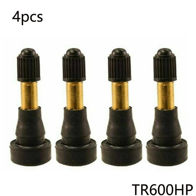 4x Car Truck TR600HP High Pressure Snap-in Brass Tubeless Tire Valve ...