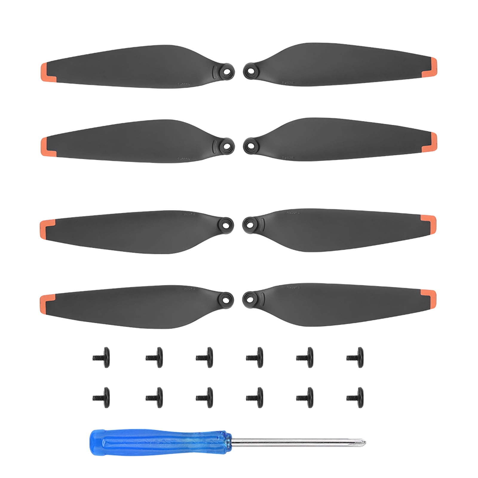 4x Drone Propeller Kit High Aerodynamic Efficiency, Quick Disassembly ...