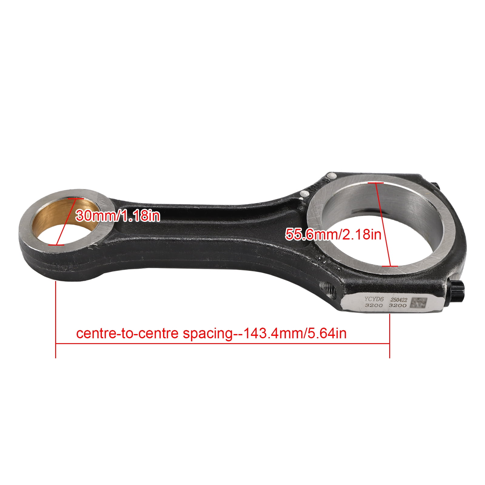 4x Engine connecting Rod 6510300020 For Mercedes OM651 W176 C117 W212 ...