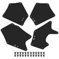 4x Fender Liners Seal Flaps Guard Splash Shield For Toyota Sequoia ...