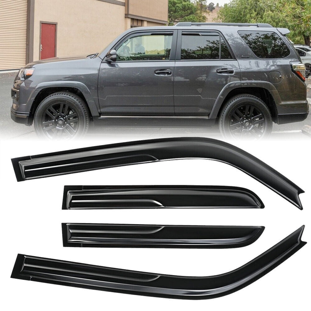 4x For 2010-2018 Toyota 4Runner Mugen Style Window Visors Vent Shade ...