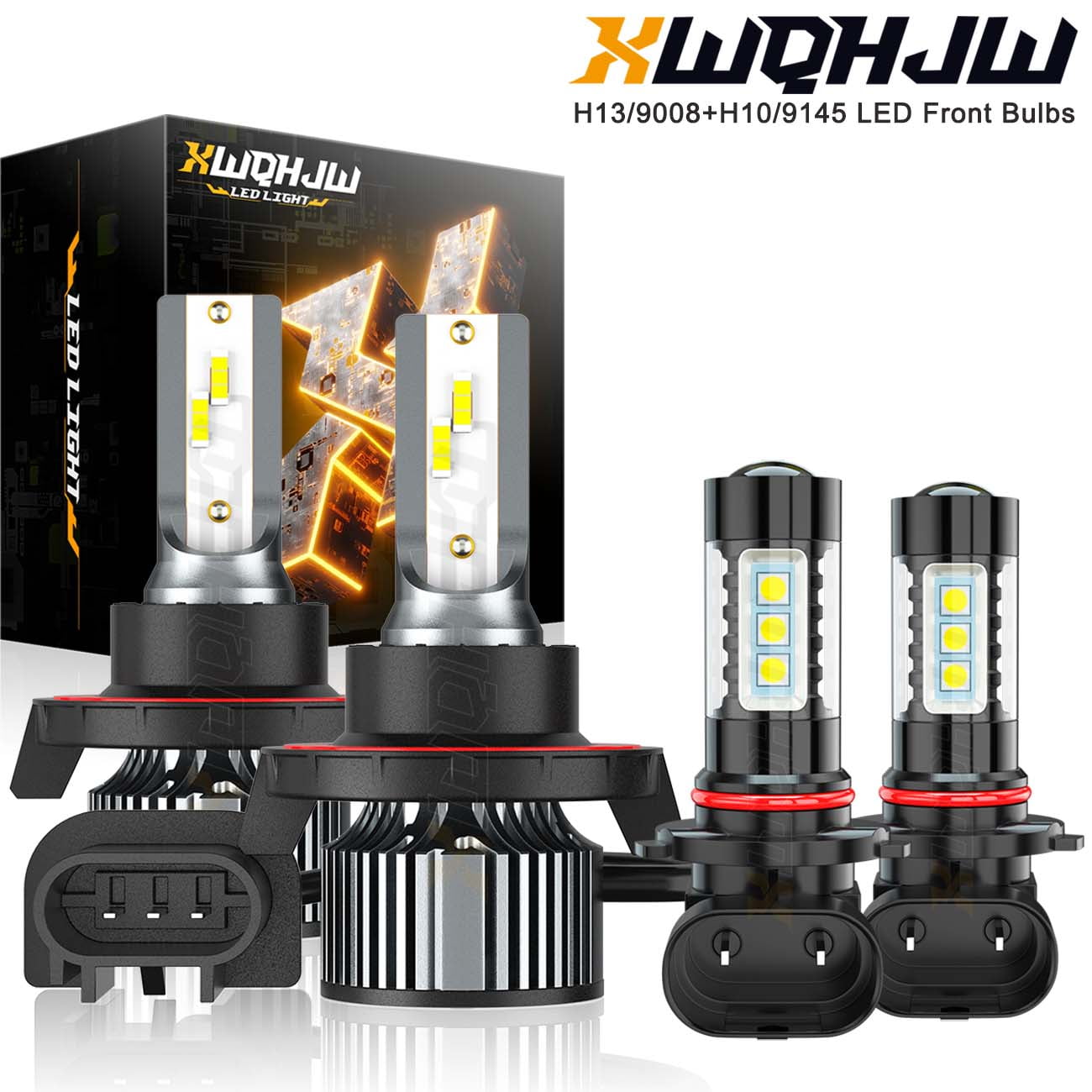 4x For Ford Explorer Sport Trac 2007-2010 LED Headlights Fog Light ...