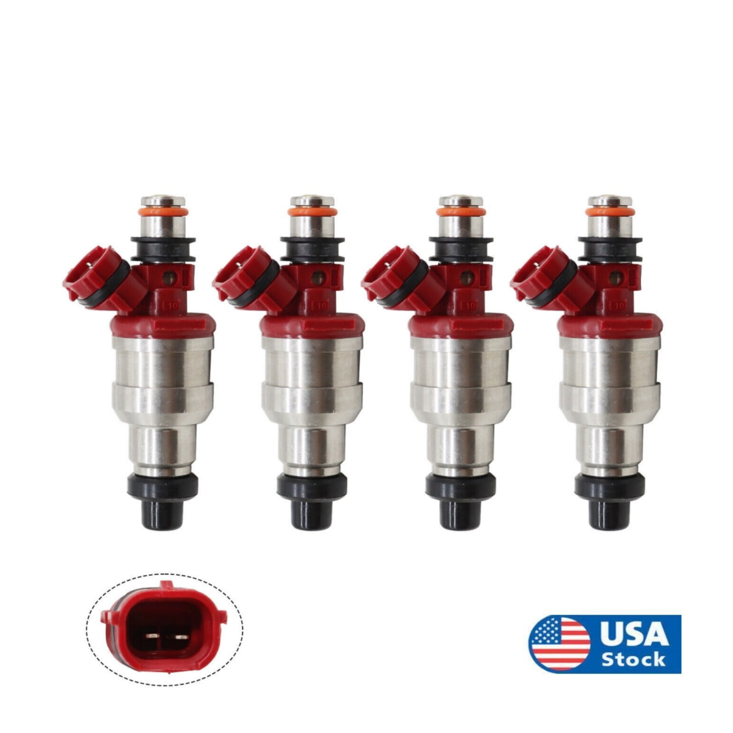 4x For Toyota 4Runner Pickup T100 89-95 22RE 2.4L 23250-35040 Fuel ...
