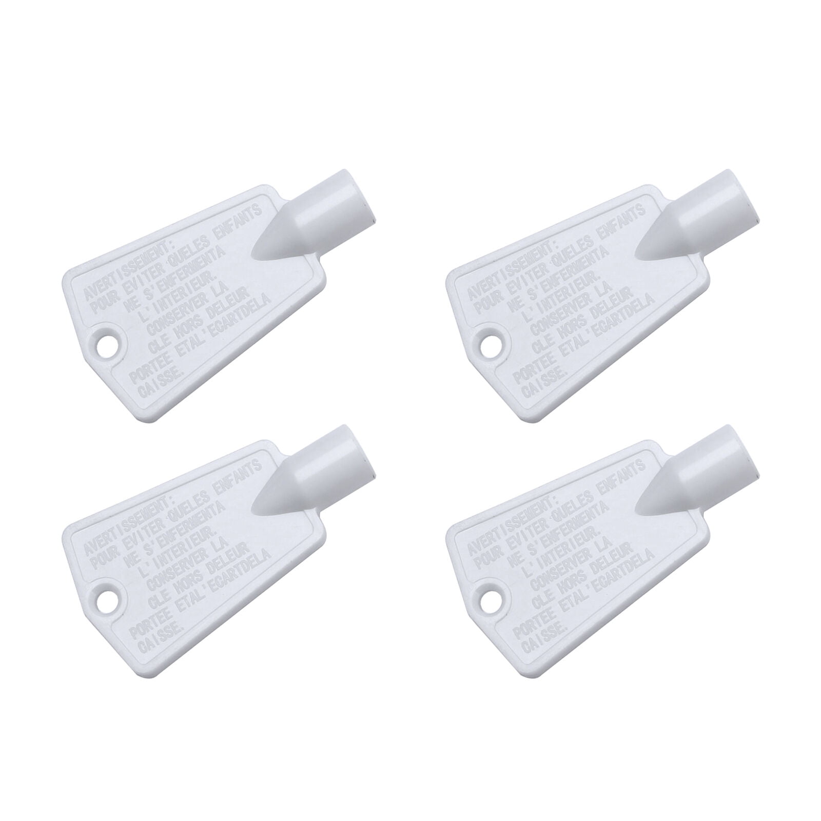 4x Frigidaire Freezer Door Lock Key 297147700 for Whirlpool Maytag ...