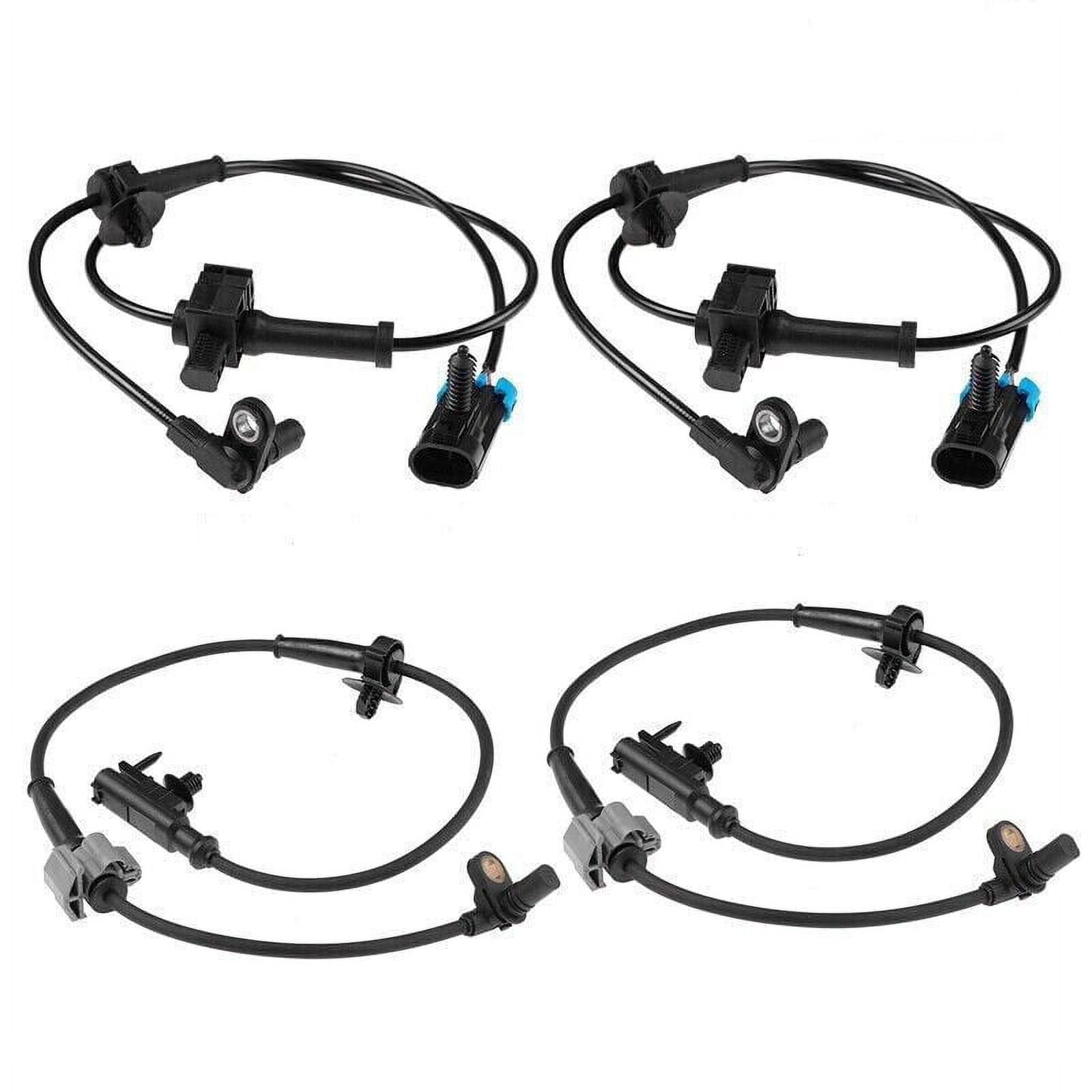 4x Front & Rear ABS Wheel Speed Sensor for Chevy Silverado 1500 GMC ...