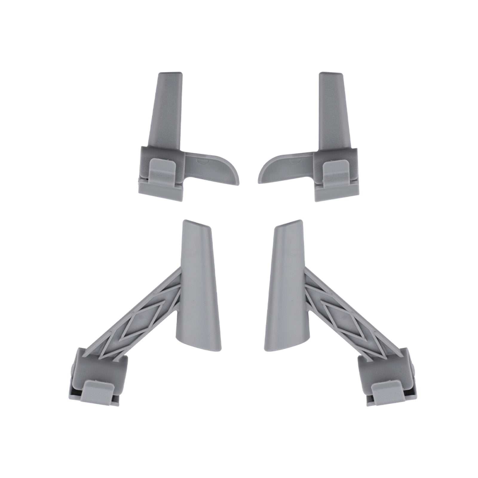 4x Front Rear Landing Gear Drone Kickstand Covered Landing Gear Parts ...