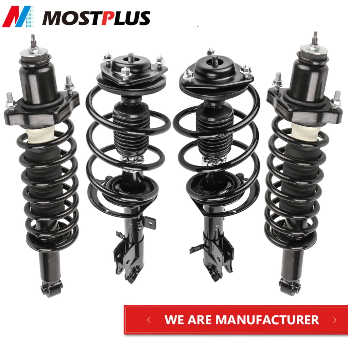 4x Front+Rear Struts Assembly For 07-12 Dodge Caliber 07-10 Jeep ...