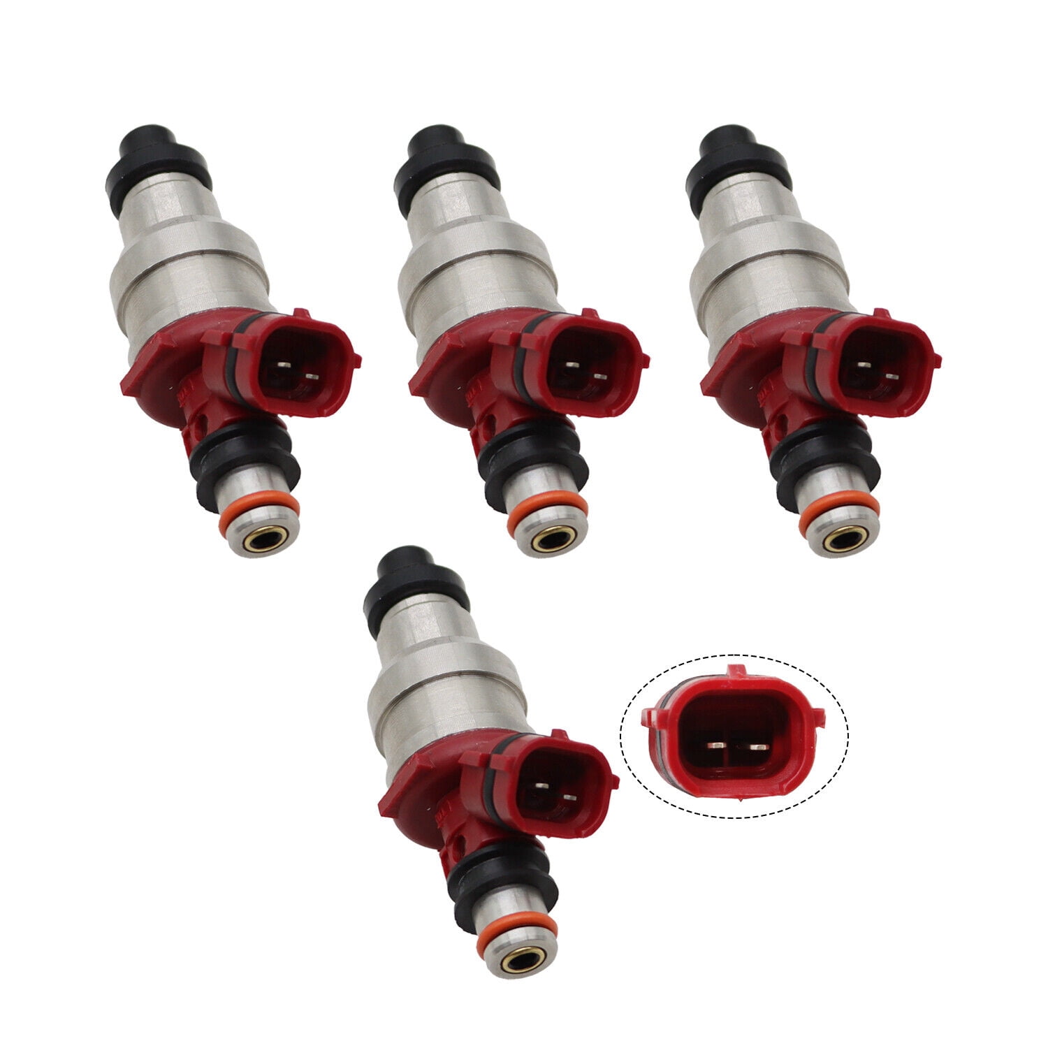 4x Fuel Injectors 23250-35040 For 89-95 Toyota 4Runner Pickup T100 22RE ...