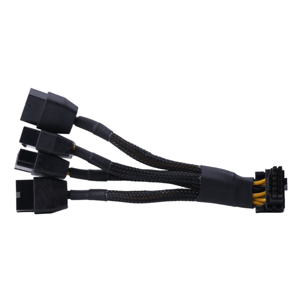 4x GPU 8pin to 16pin (12+4) GPU 8pin Connector PCI-E 5.0 12VHPWR ...