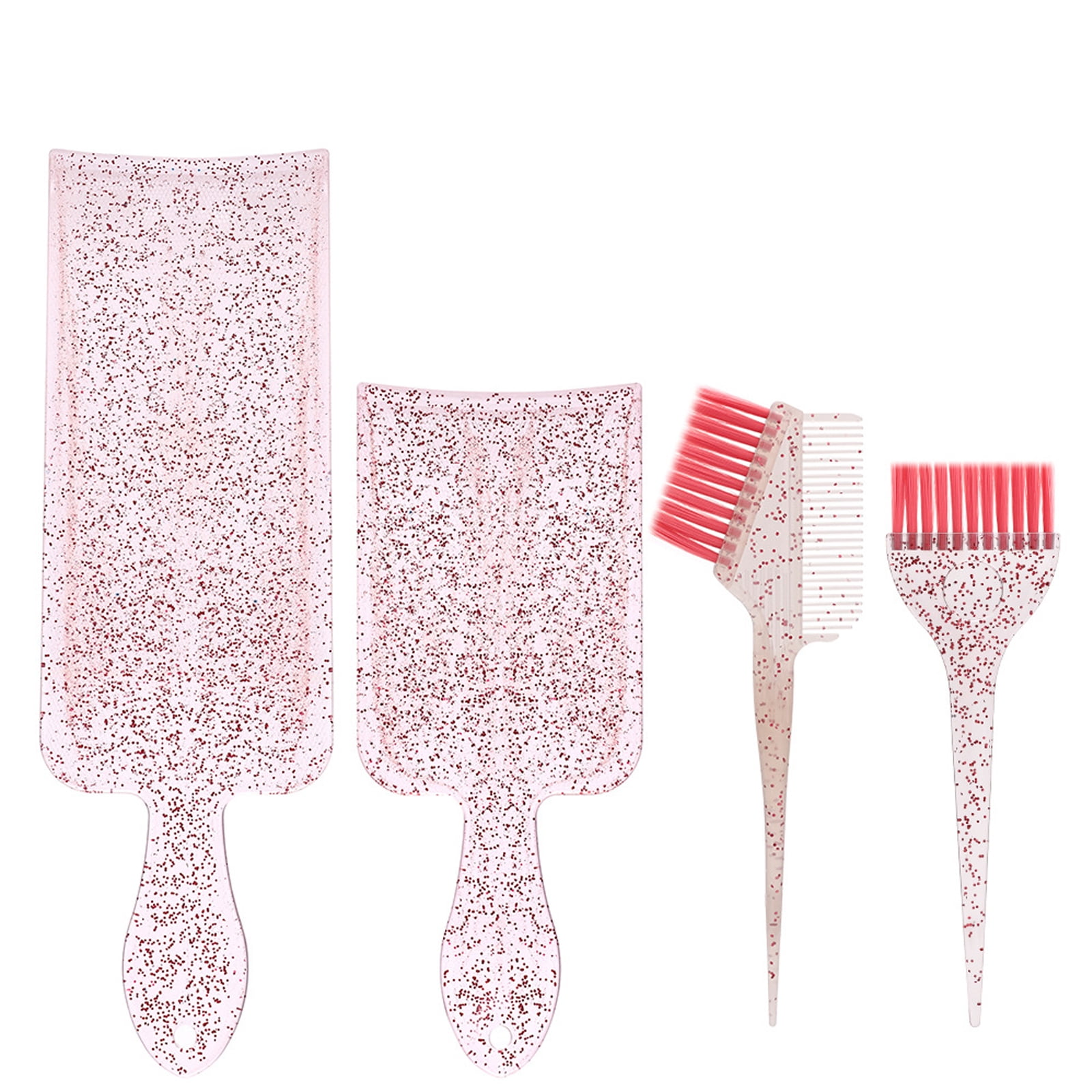 4x Hair Coloring Kits Highlighting Combs Hair Coloring Brushes Balayage ...