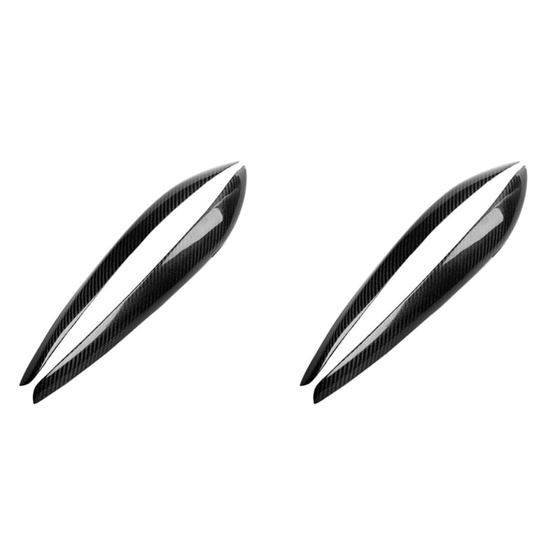 4x Headlight Eyebrows Eyelids Stickers Trim for R34 GT-T 1999 2000 2001 ...