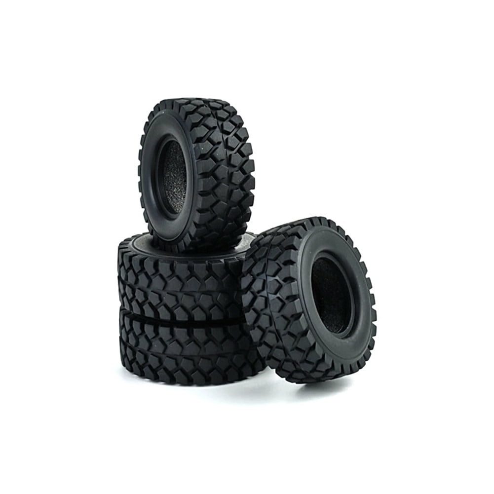 4x High Grip Rubber Tires for Axial SCX24 Deep Lugs, Super Strong ...