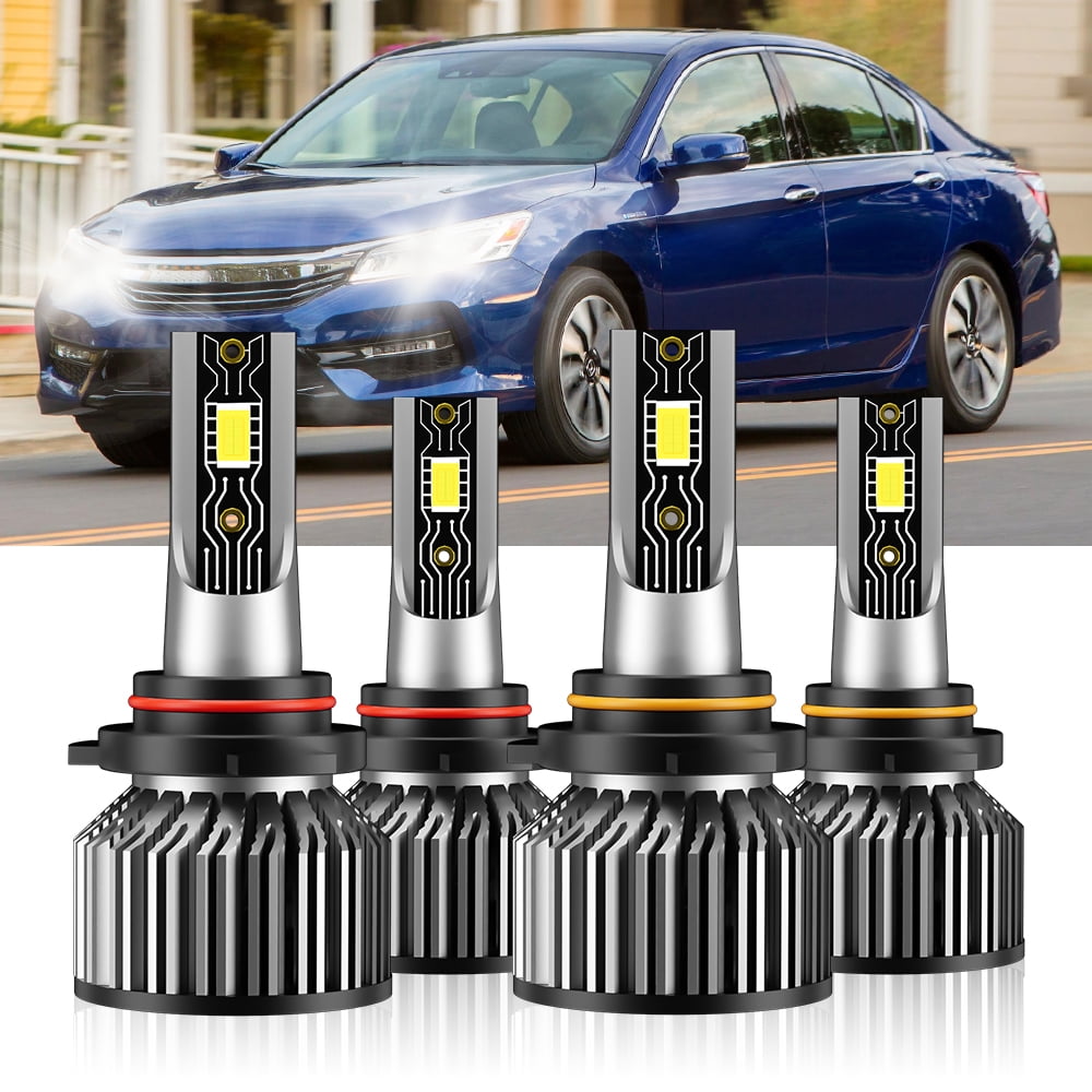 4x High Low Beam For LEXUS SC300/SC400 1992-2000-9005 9006 LED ...