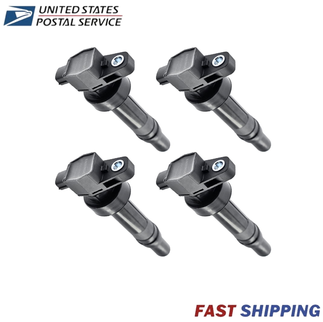 4x Ignition Coil 27301-2B100 for Hyundai Accent 12-18 Veloster Kia Rio ...