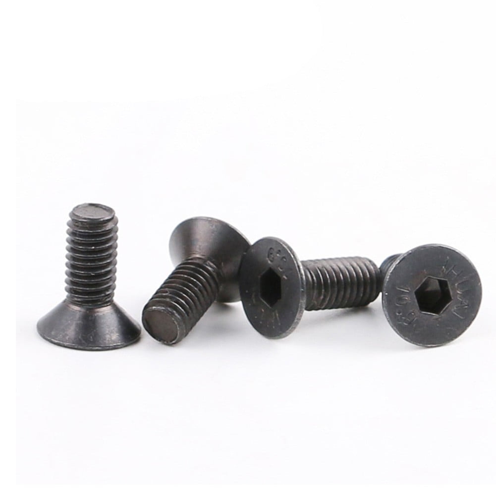 4x MTB bike lock shoe cleat mounting screw for SPD self-locking pedal ...