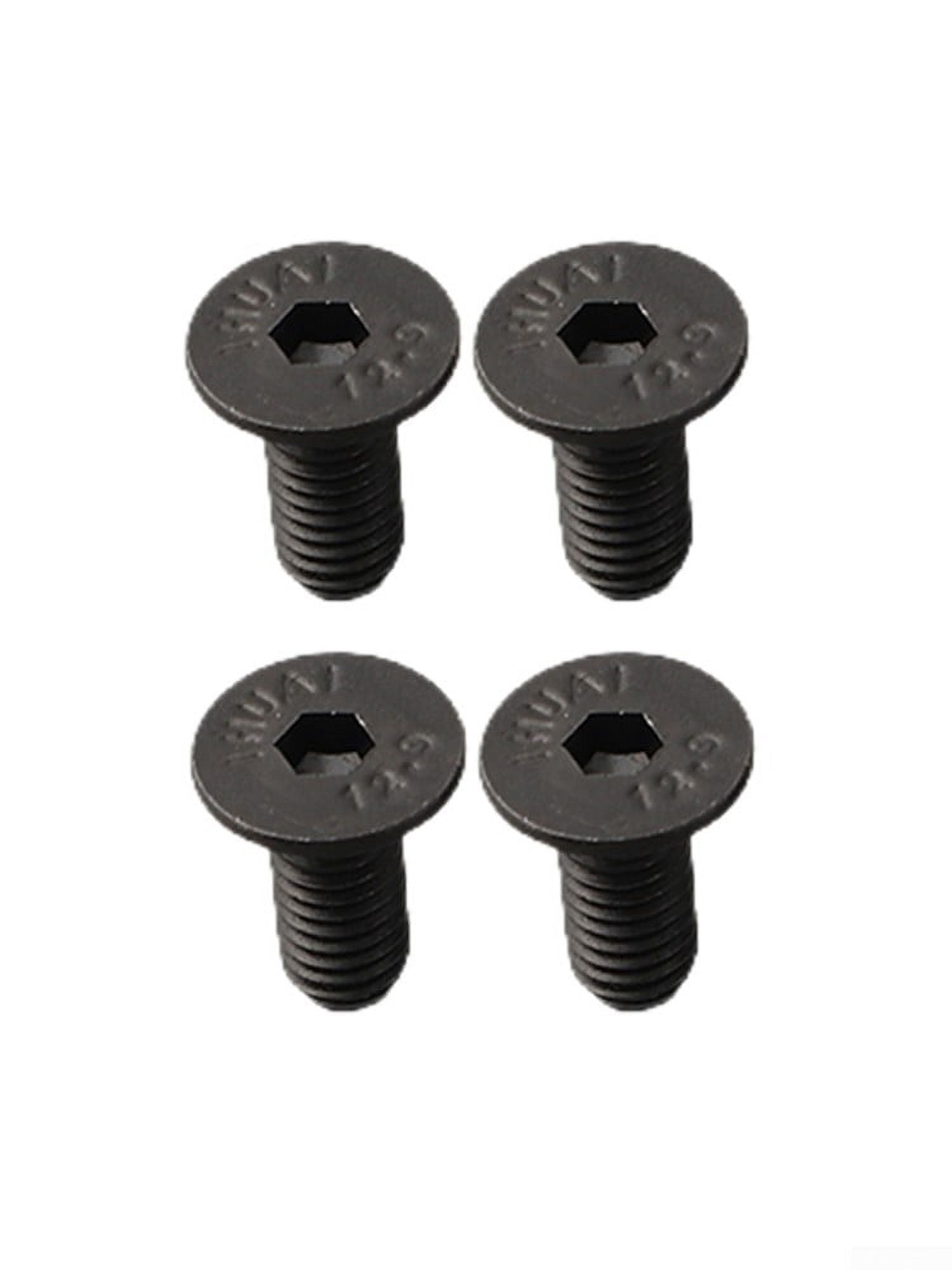 4x MTB bike lock shoe cleat mounting screw for SPD self-locking pedal ...