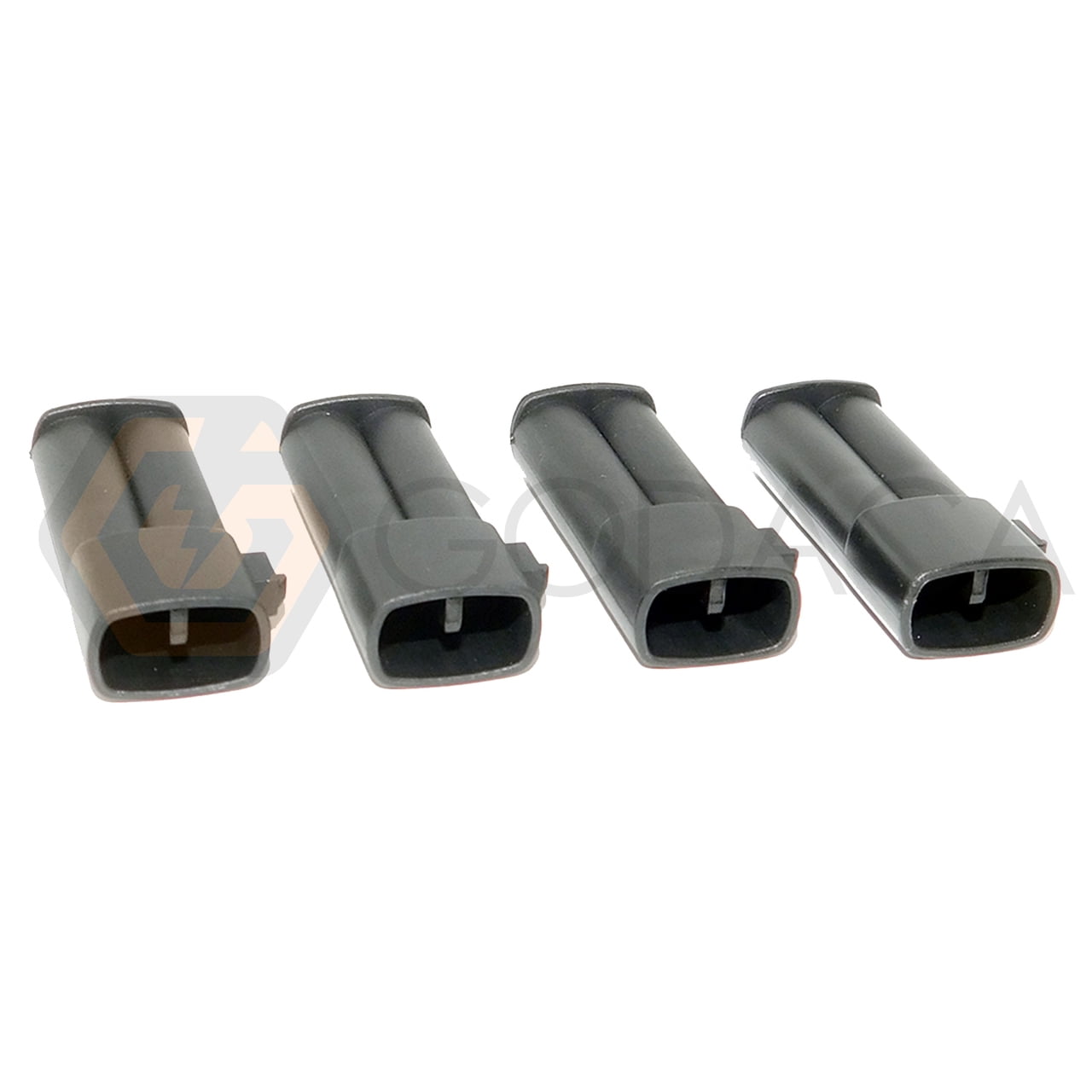 4x Male Connector 2-way for Ignition Coil injector 90980-11246 w/out ...