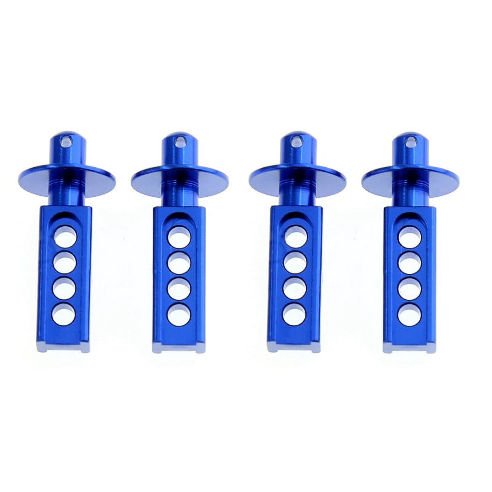 4x Metal Front Body Posts Mount Shell Column for Mini E- E Slash 1/16 ...
