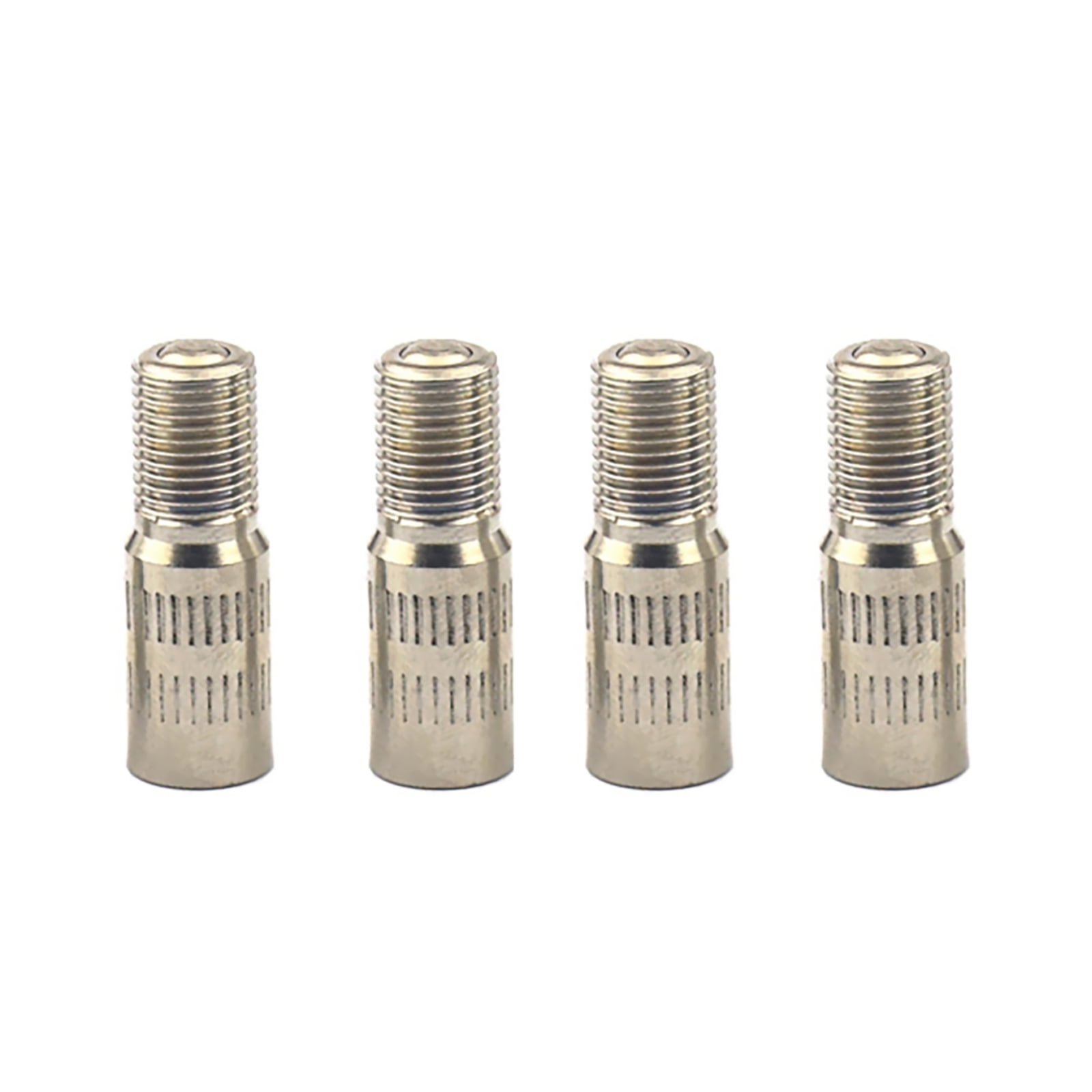 4x Metal Tire Valve Cap Stem Extenders for Auto Truck Valve, Screw-on ...