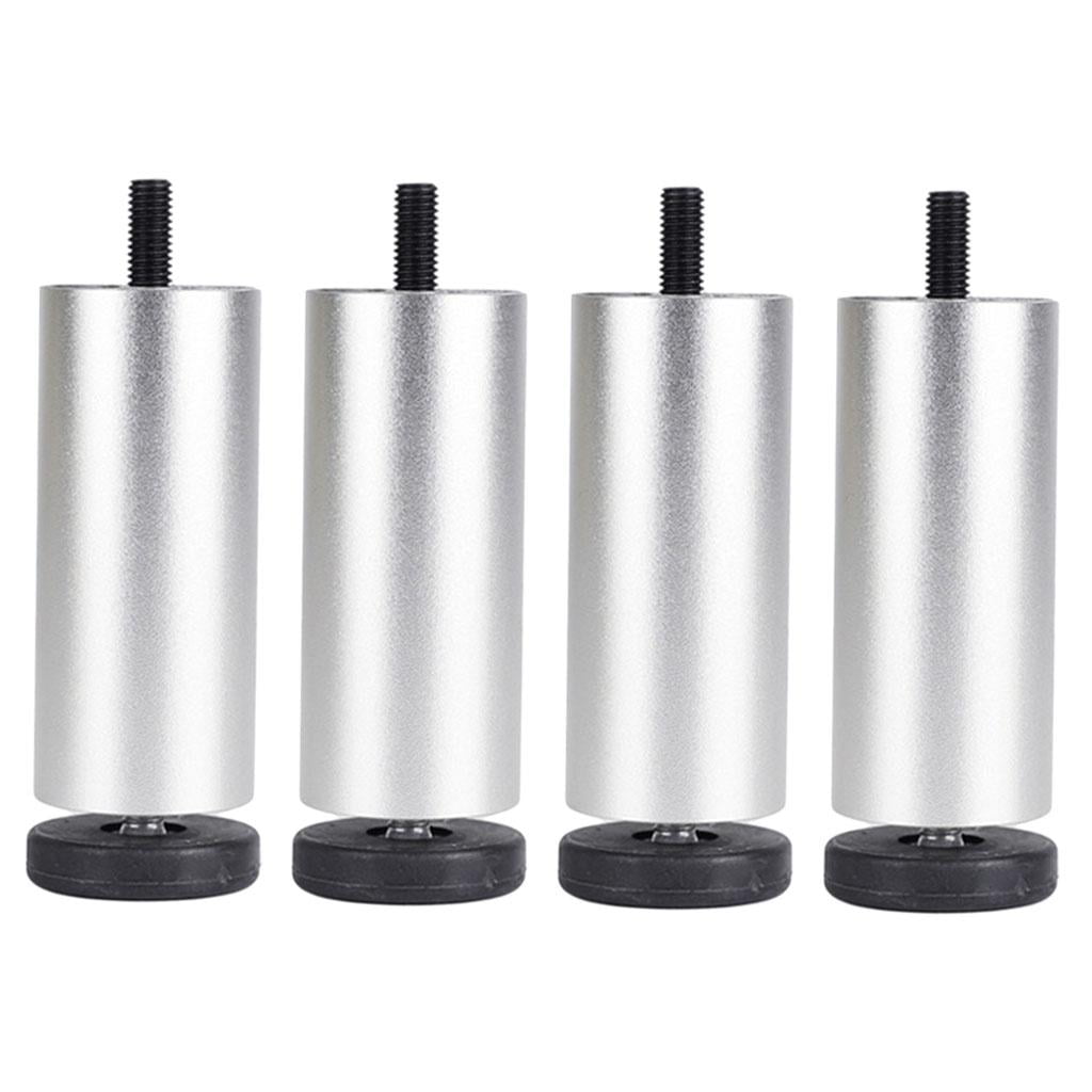 4x Modern Dresser Refrigerator Legs Bookcase Feet for Couch Dresser ...