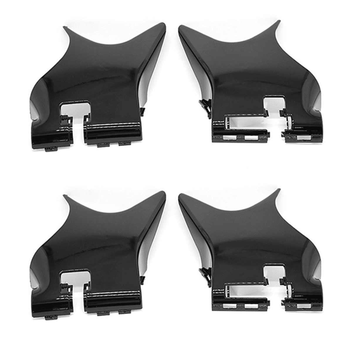 4x Motorcycle Neck Cover Side Frame Guard Fairing Protector for Shadow ...