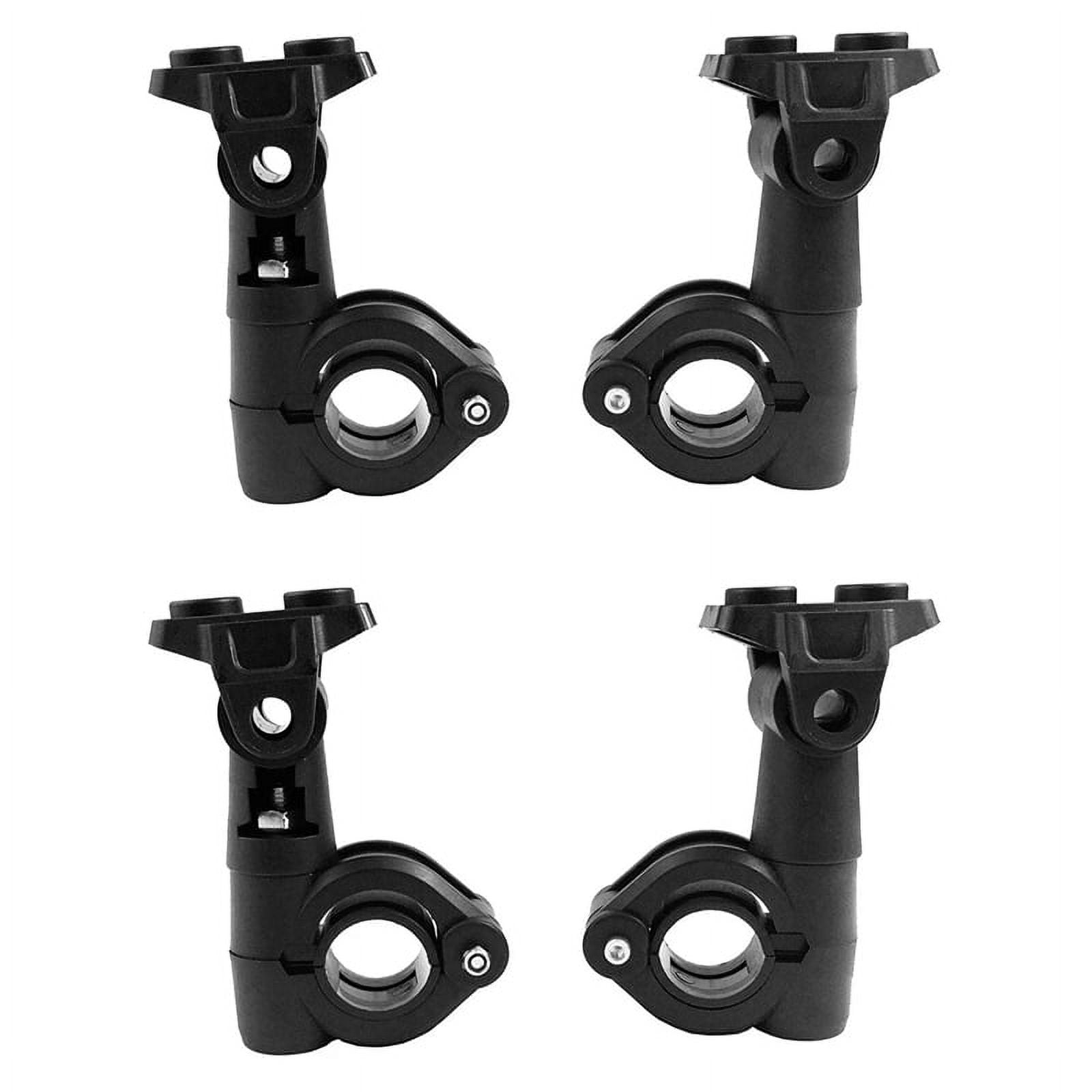4x Motorcycle Spotlight Fixing Bracket Fog Lamp Mounting Bracket LED ...