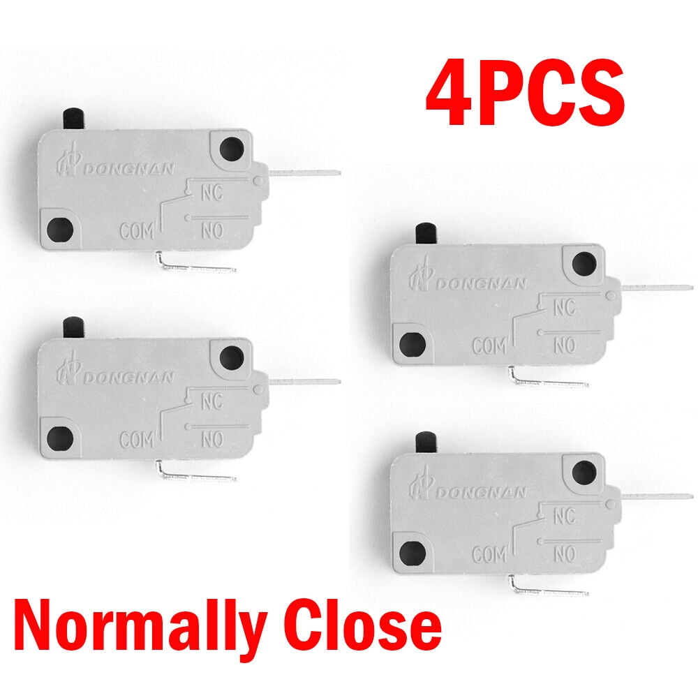 4x NC Microwave Oven Door Switch for Microwave KW3A 16A 125/250V ...