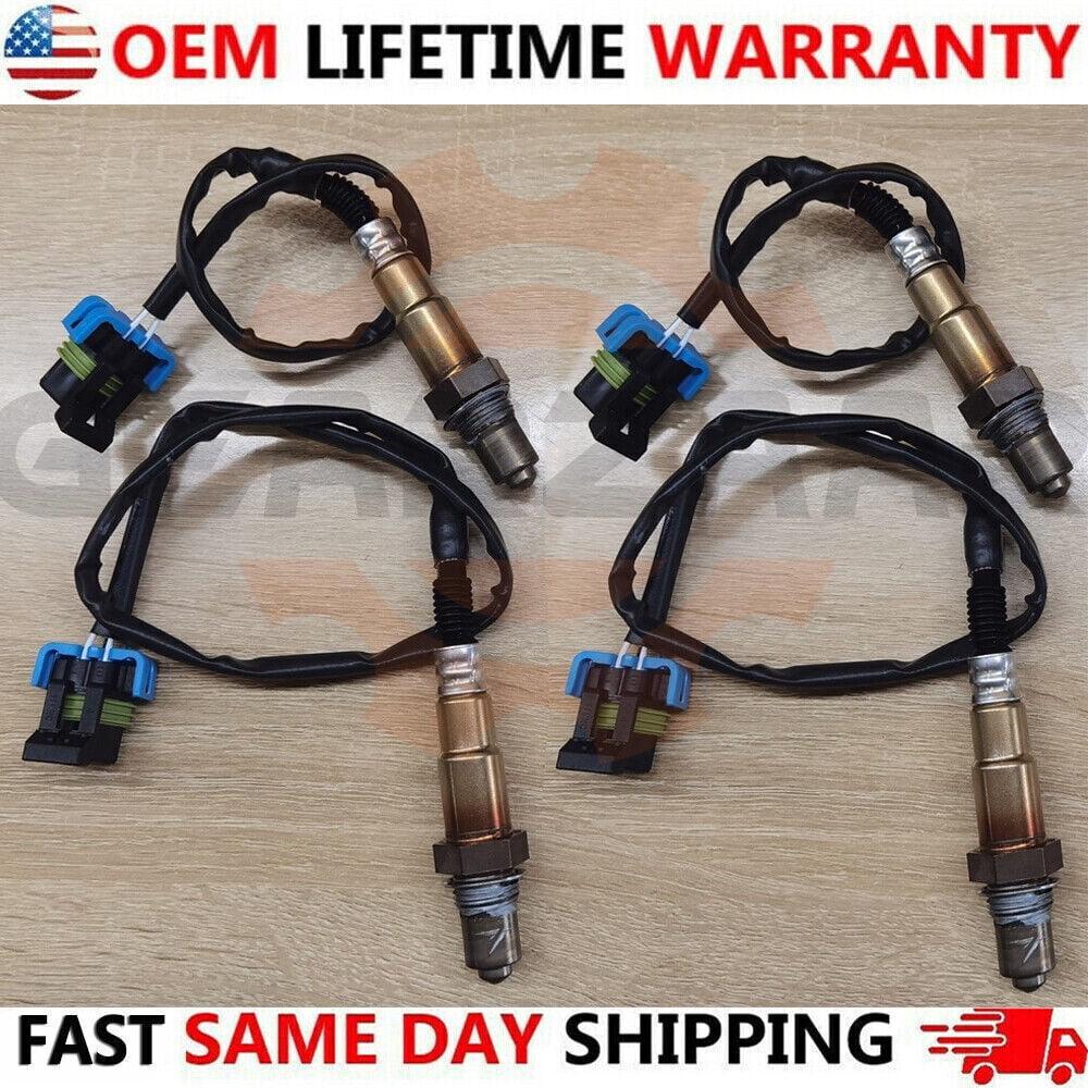 4x Oxygen O2 Sensor For Buick LaCrosse Chevy Equinox Cadillac SRX GMC ...