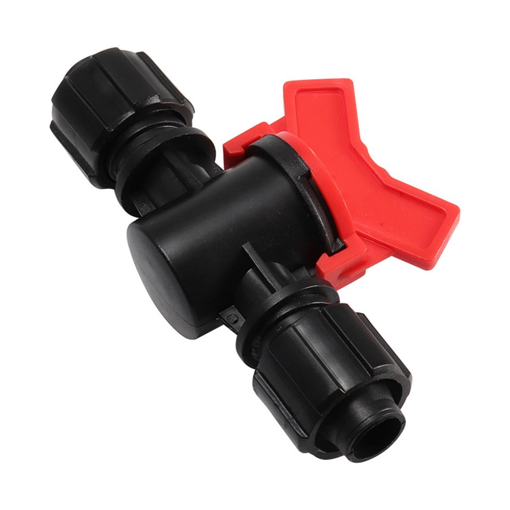 4x PE Pipe Ball Valve Quick Release With Lock 16mm Stop Valve Switch ...