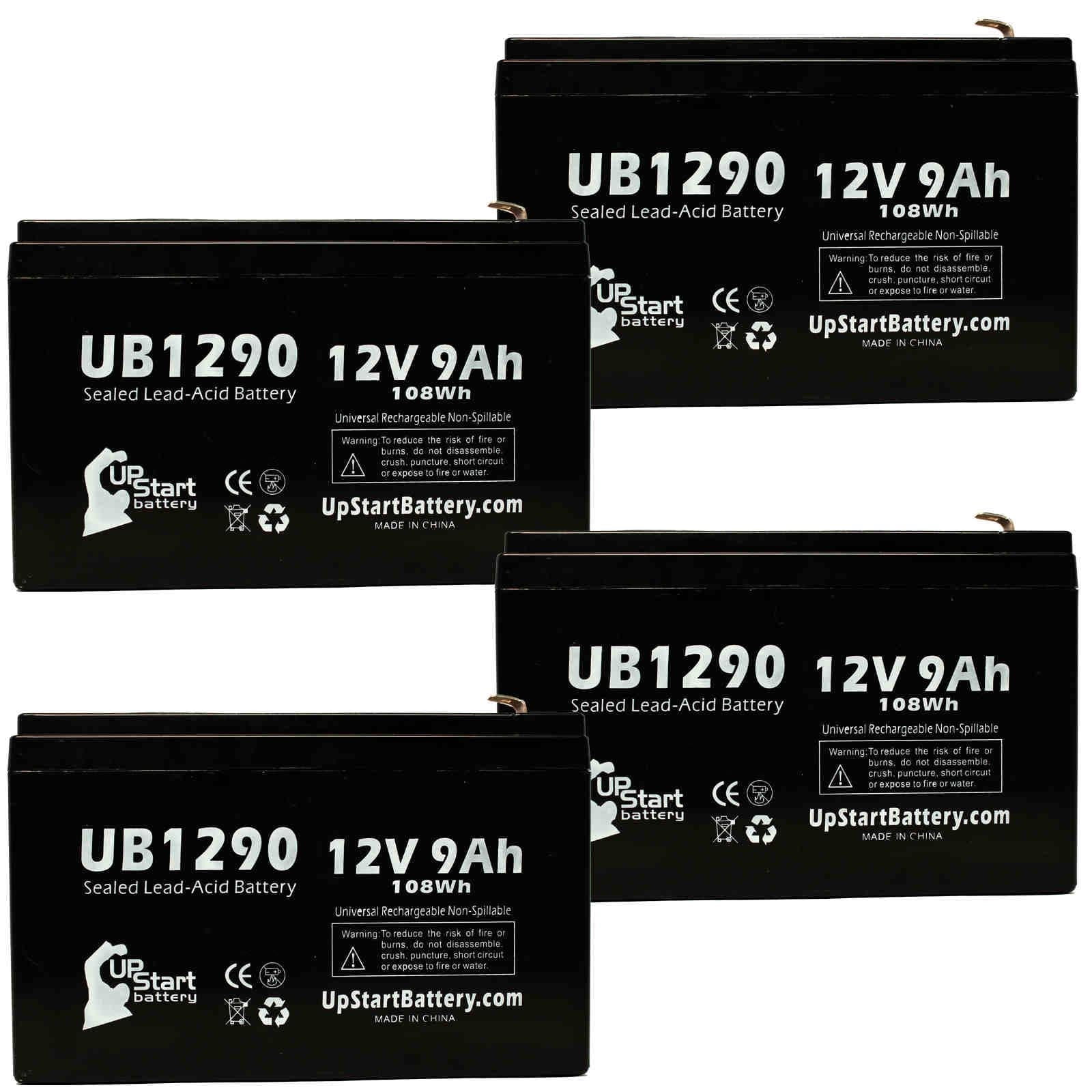 4x Pack - Compatible APC BACK-UPS 1500 BR1500-IN Battery - Replacement ...
