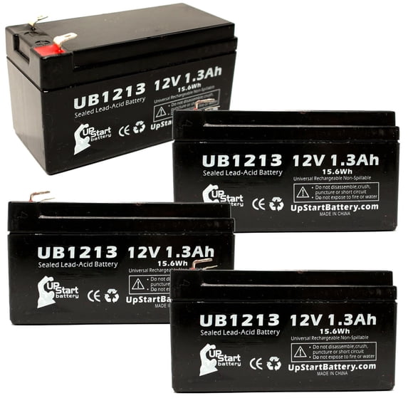 4x Pack - Compatible Devilbiss COMPACT SUCTION Battery - Replacement ...