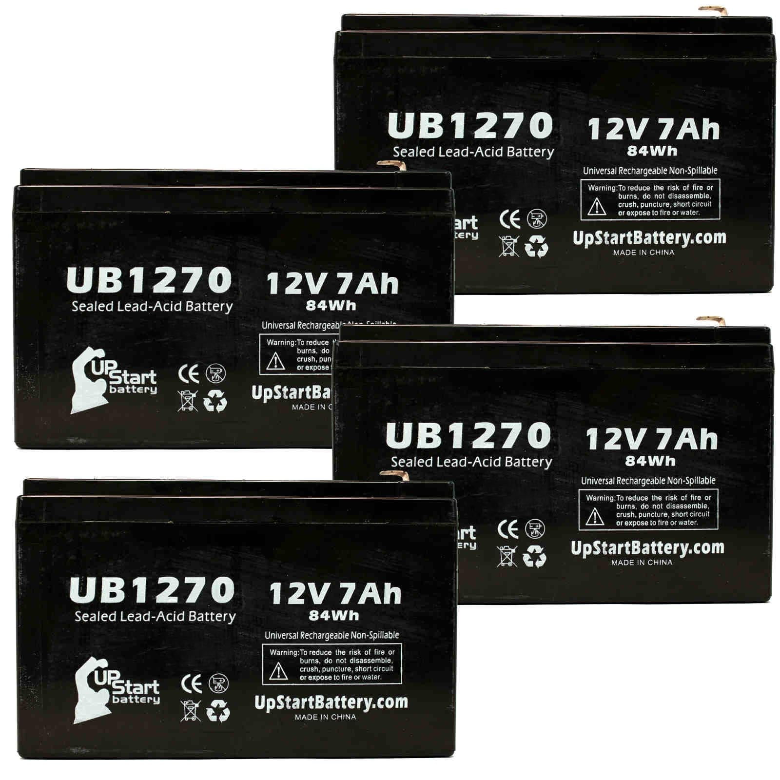 4x Pack - Compatible Dts 500 1EA AAPA5001 Battery - Replacement UB1270 ...