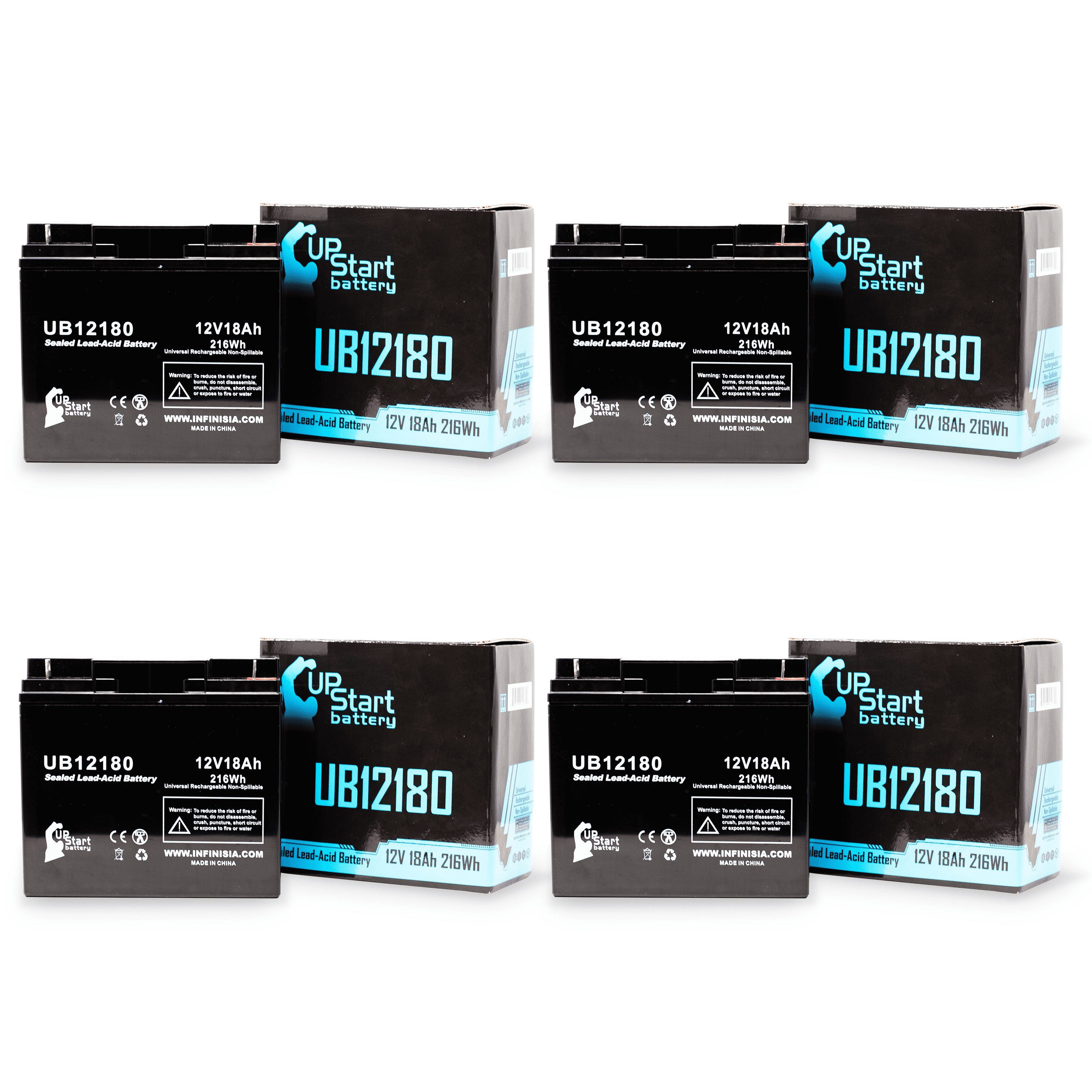 4x Pack - Compatible Storage Battery Systems S12170 Battery ...
