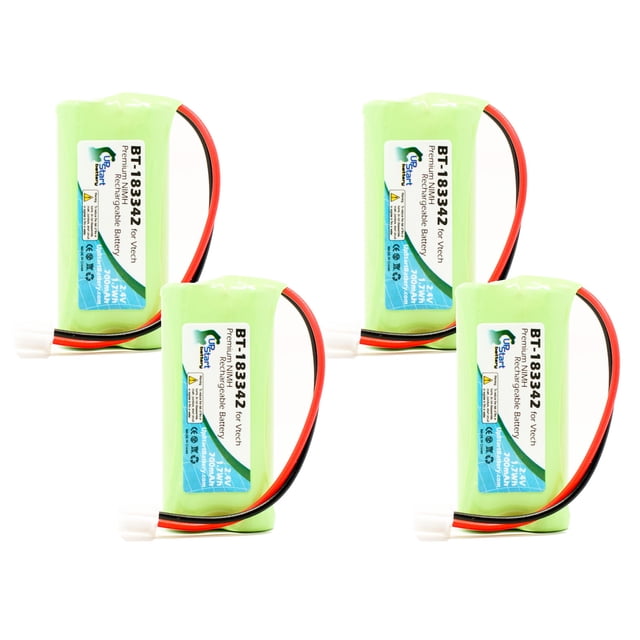 4x Pack - VTech CS6229-4 Battery - Replacement for VTech Cordless Phone ...