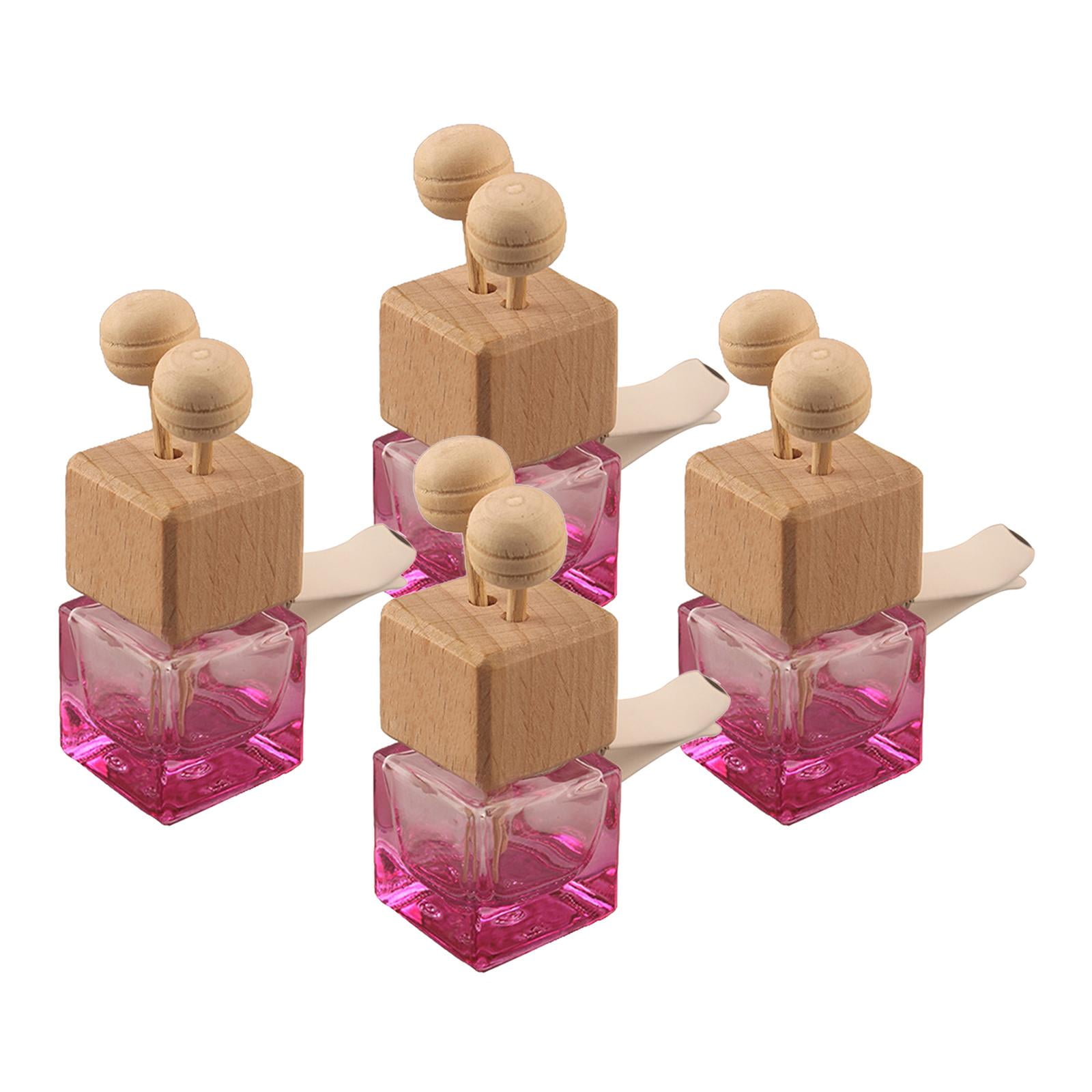 4x Perfume Bottle Perfume Refillable Interior Decoration Car Accessory ...