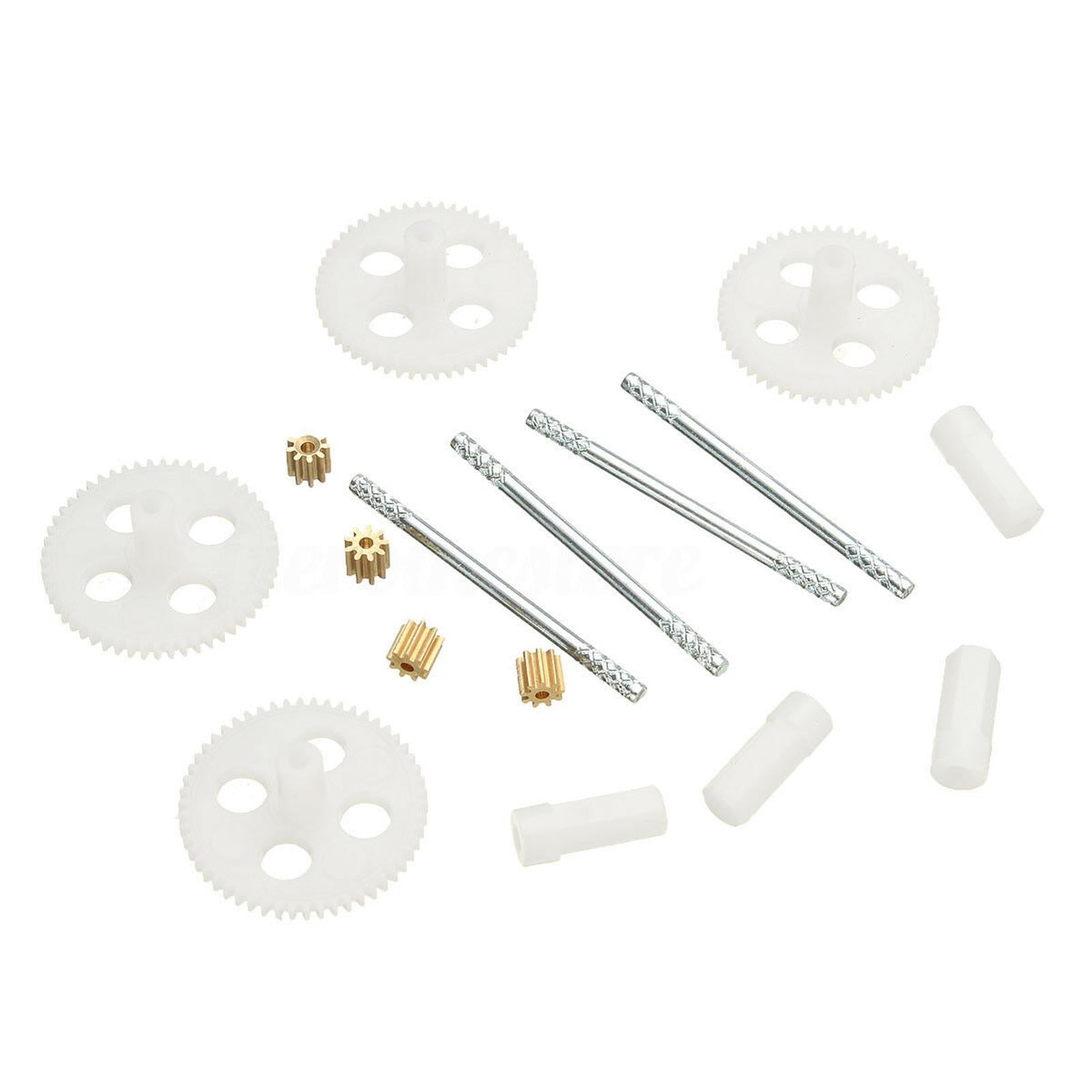 4x Quadcopter Gearset Kit Plastic & Metal, Easy Install, Replacement ...
