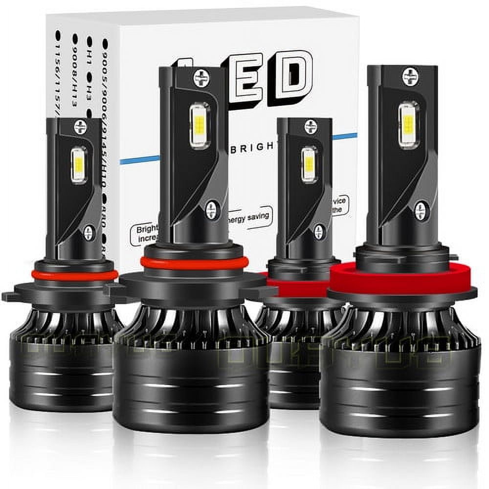 4x Quayub Combo LED Bulbs for 2009-2018 Subaru Forester Headlight ...