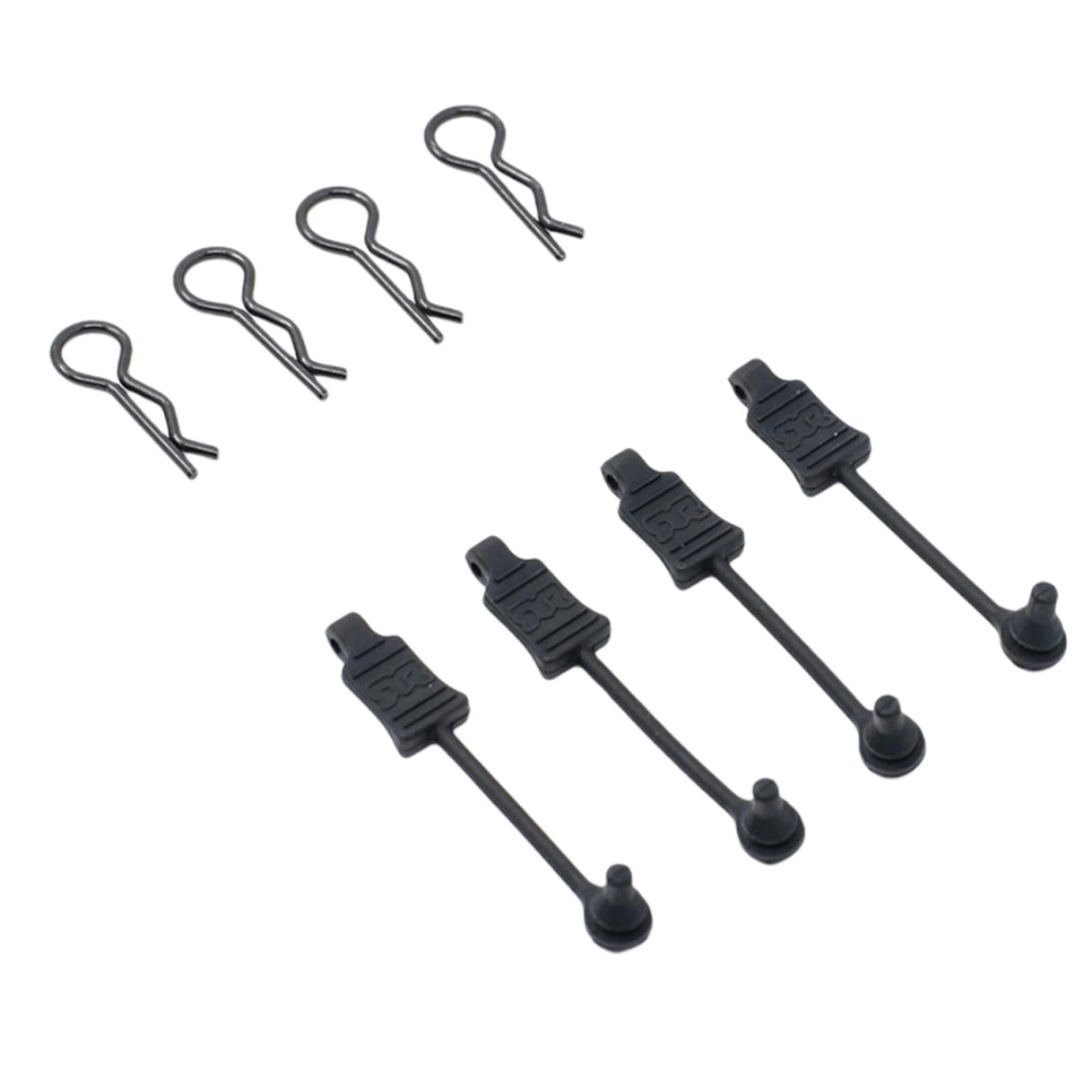 4x RC Car Body Clips Retainer DIY for 1/7 1/8 RC Car - Walmart.com